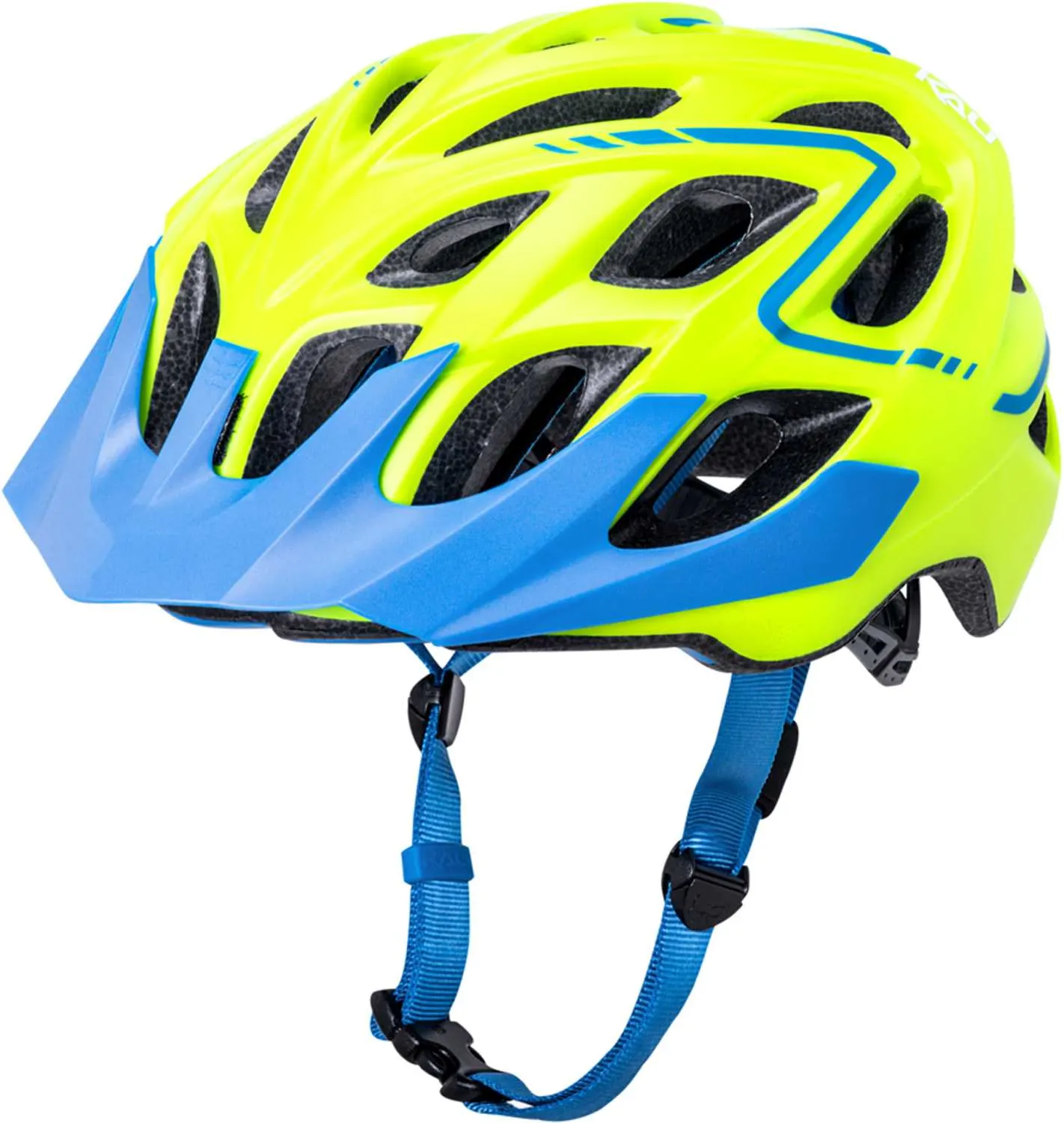 Cykelhjälm Kali Chakra Plus Reflex mattgul/blå - Cykelhjälmar unisex - Cykelhjälmar - Kläder ...