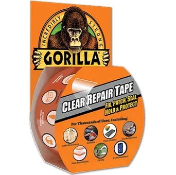 Tejp Gorilla Duct Tape 8.2 m clear - Reservdelar & Reparation ...