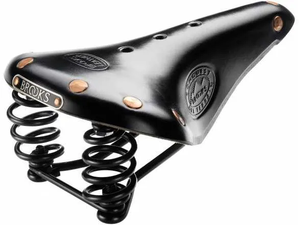 Sadel Brooks Conquest svart - Sadlar - Sadlar & Sadelöverdrag - Cykeldelar