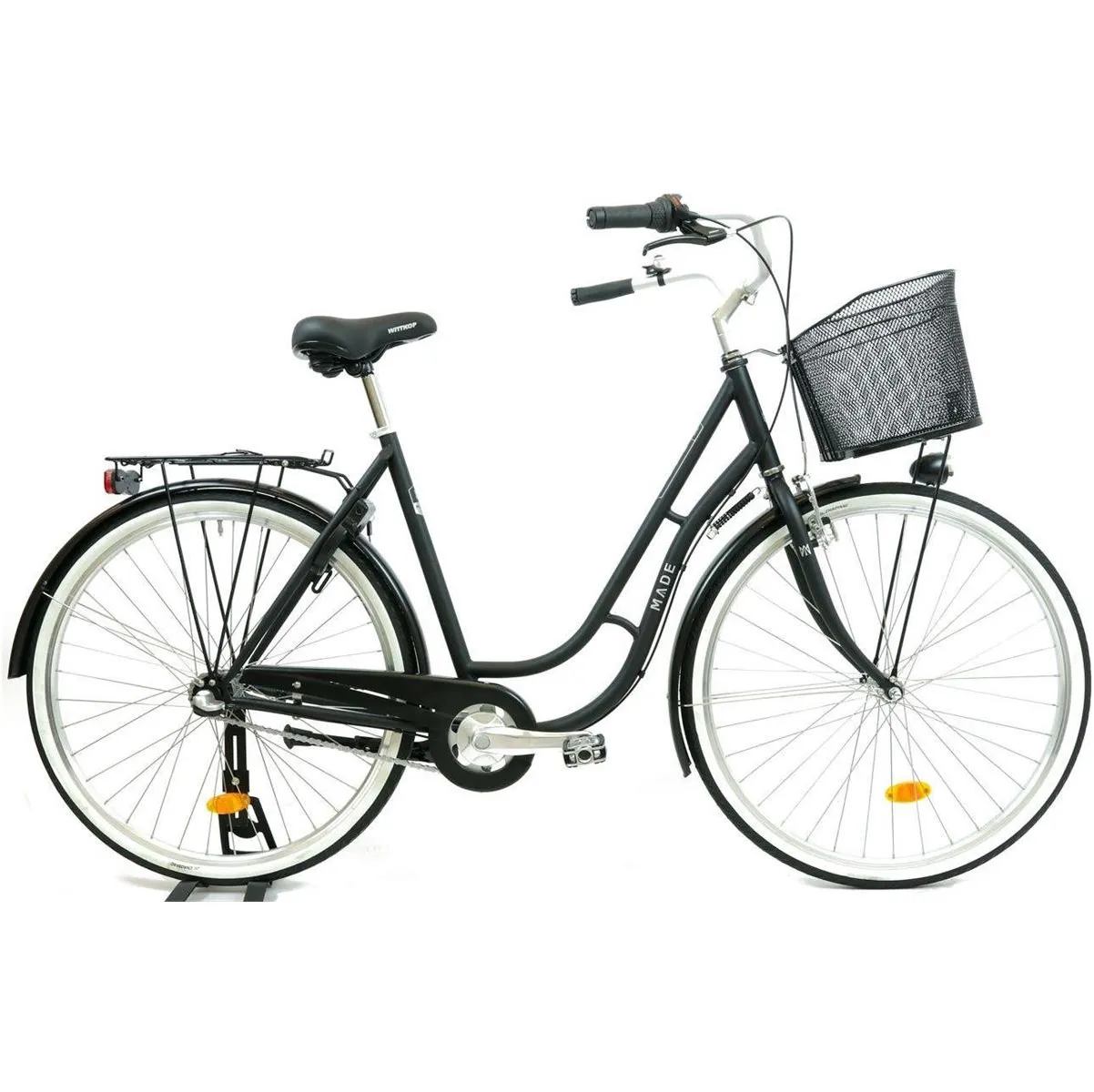 Damcykel MADE Alcea 3-växlad 28" matt svart - Made - Cyklar