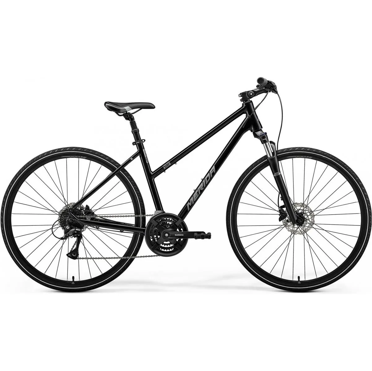 Hybridcykel Merida Crossway 20 dam svart/silver - Merida - Cyklar