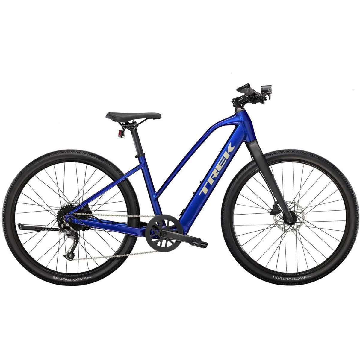 Elcykel Trek Dual Sport+ 2 Stagger Dam Blå - Trek elcykel - Elcykel
