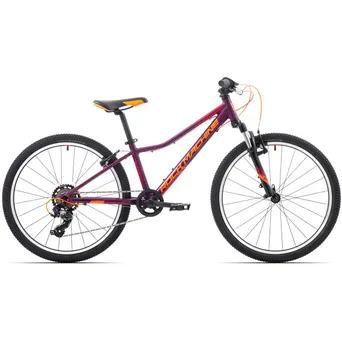 Barncykel Rock Machine Catherine 24 VB Röd/Orange - Rock Machine - Cyklar