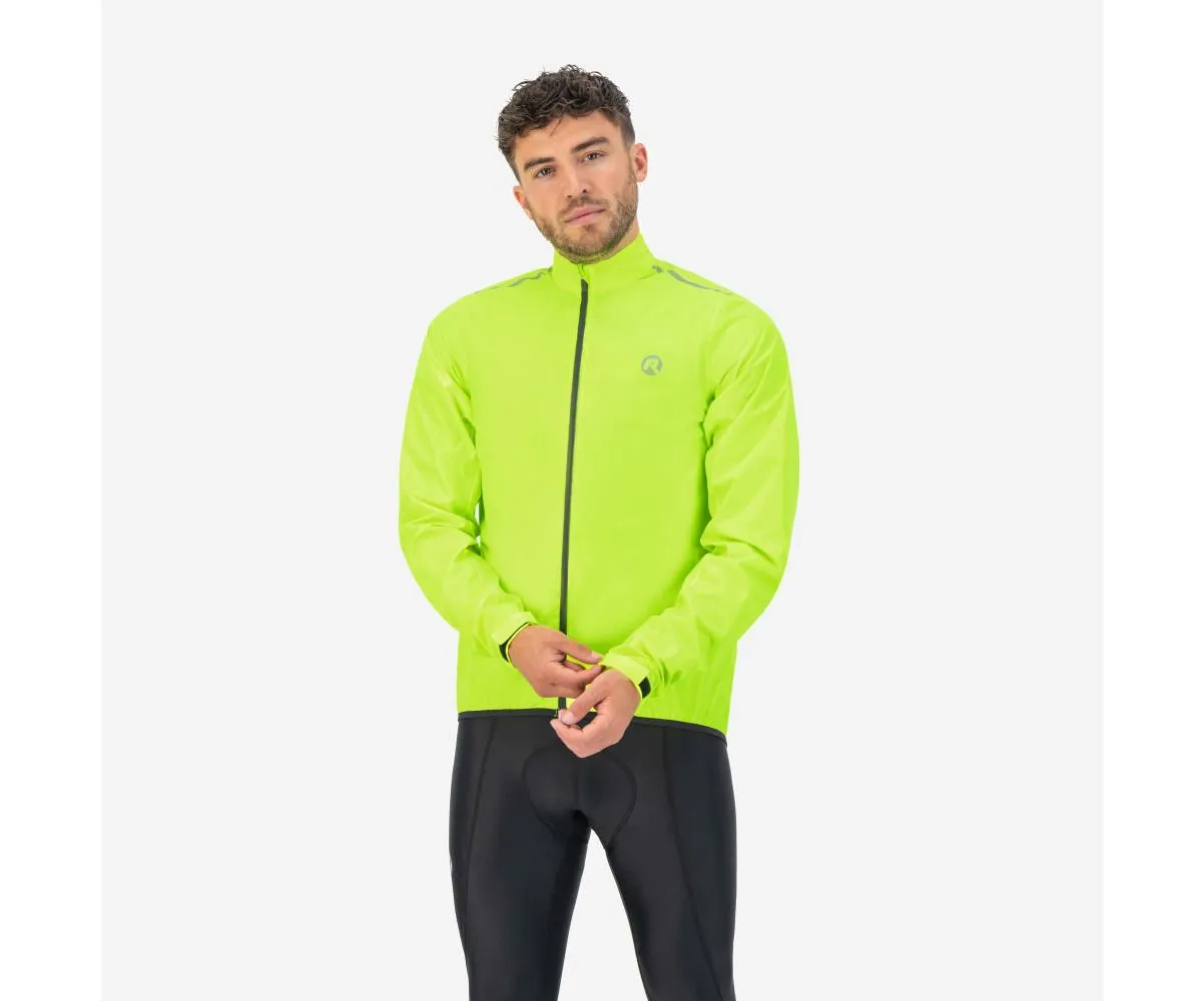 Cykeljacka Rogelli Rain Core Yellow - Cykeljackor Herr - Cykeljackor ...
