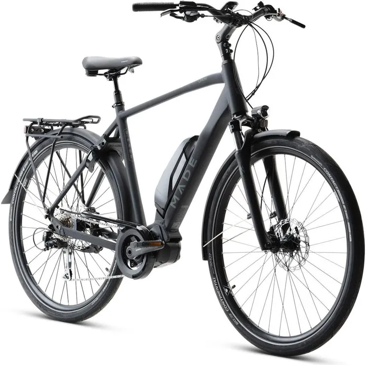 Elcykel Herr Made Linum Svart - Made elcykel - Elcykel