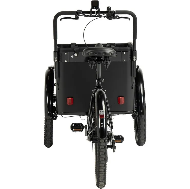 Lådcykel Cargobike DeLight Svart - Lådcykel barn - Lådcykel & Lastcykel ...