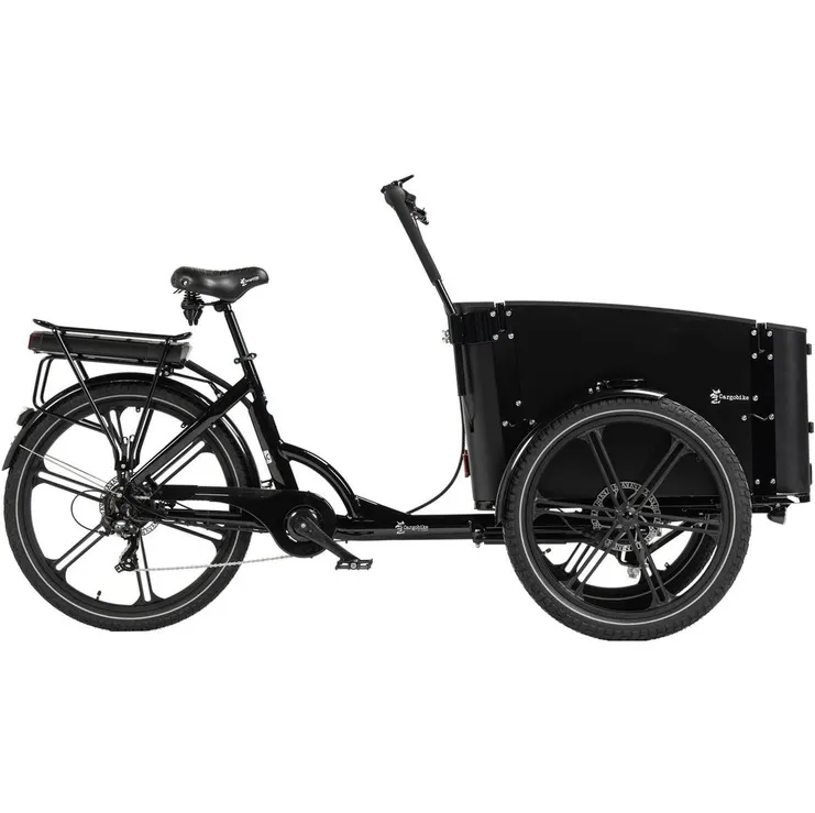 Lådcykel Cargobike Flex Svart - Lådcykel barn - Lådcykel & Lastcykel el ...