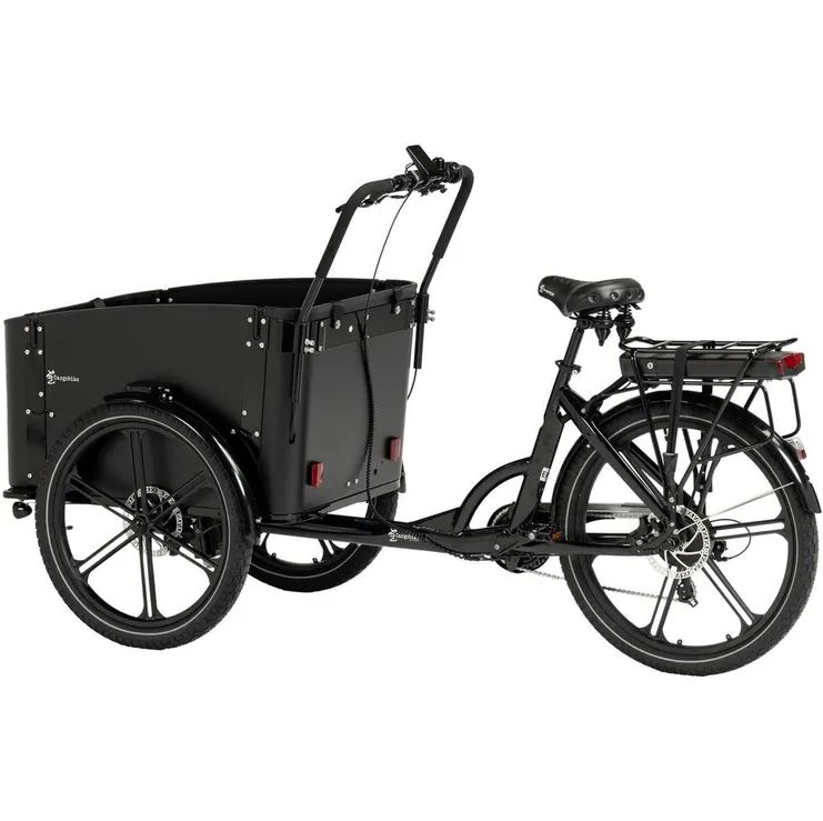 Lådcykel Cargobike Flex Svart - Lådcykel barn - Lådcykel & Lastcykel el ...