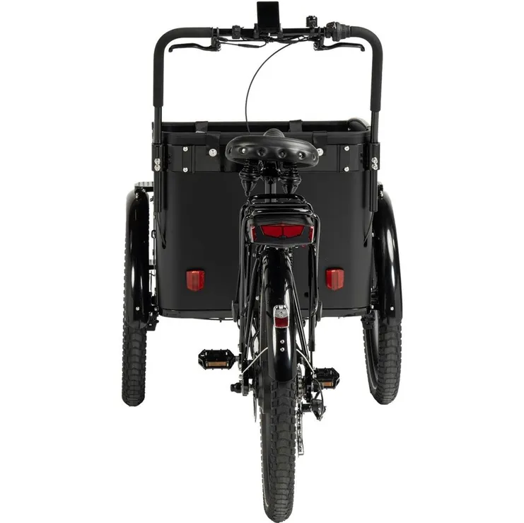 Lådcykel Cargobike Flex Svart - Lådcykel barn - Lådcykel & Lastcykel el ...