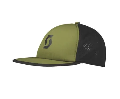 Scott Trucker Cap Trail Run Fir Green/ Black Unisex - Löparkeps dam ...