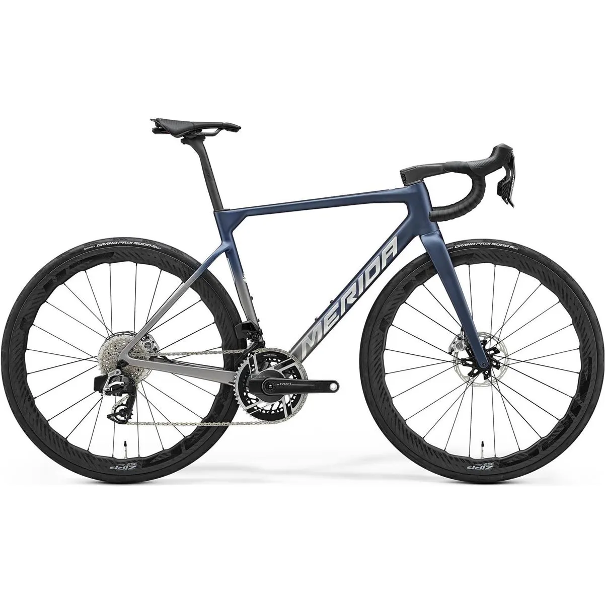 Racercykel Allround Merida Scultura 10K Silk Blue Grey/Flash BCP ...