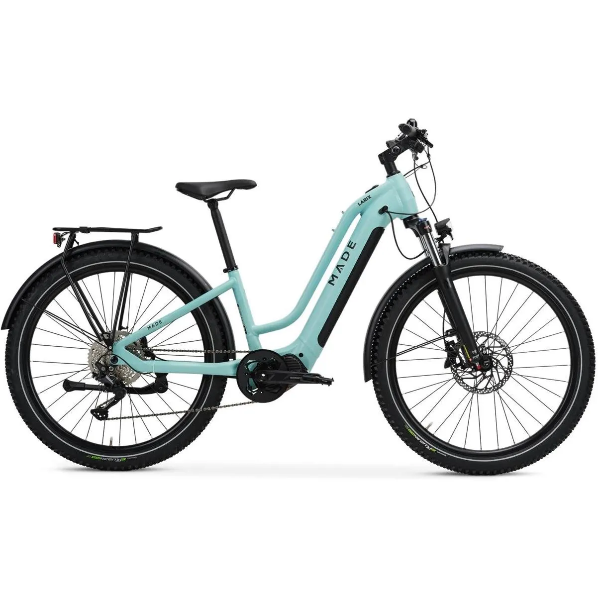 Elcykel hybrid Made Larix Lady Light Turquoise Matt - Made elcykel ...