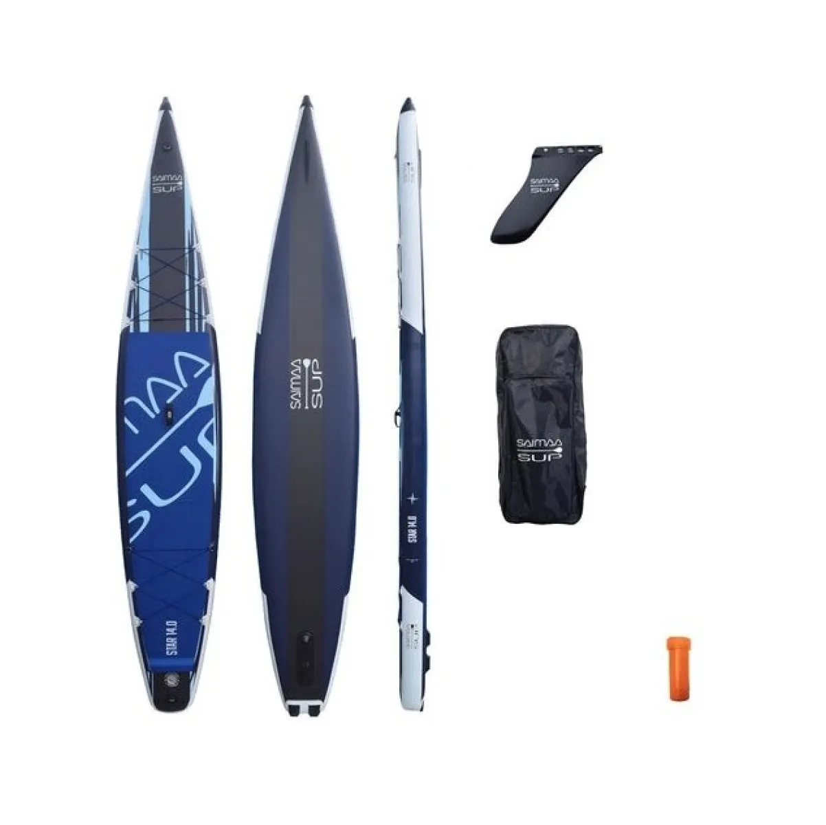 Sup Saimaa SUP Star 14.0 touring, board only Blue - Paddling ...