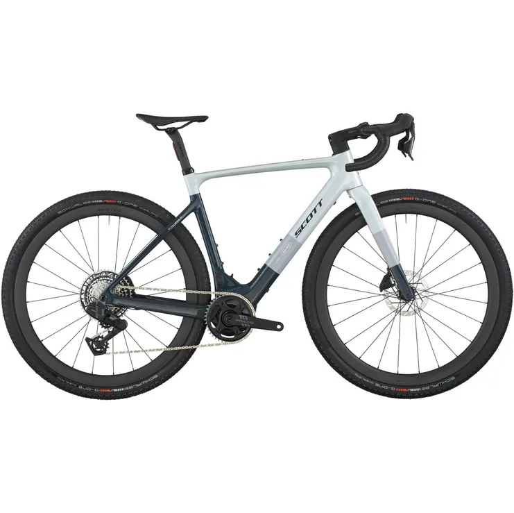 Gravel sähköpyörä Scott Solace Gravel 20 Squid Blue/Beluga Grey - Scott ...