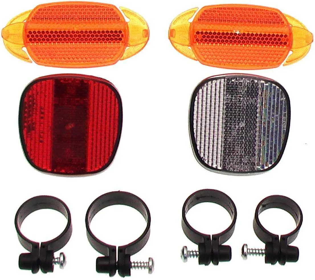 Reflexsats för cykel - Reflexer - Belysning & Reflexer - Cykeltillbehör