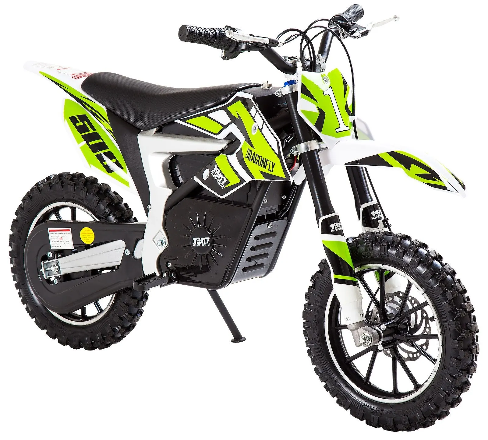 Elektrisk Mini Dirtbike X-Pro Dragonfly 500W Grön - Elmoped barn ...