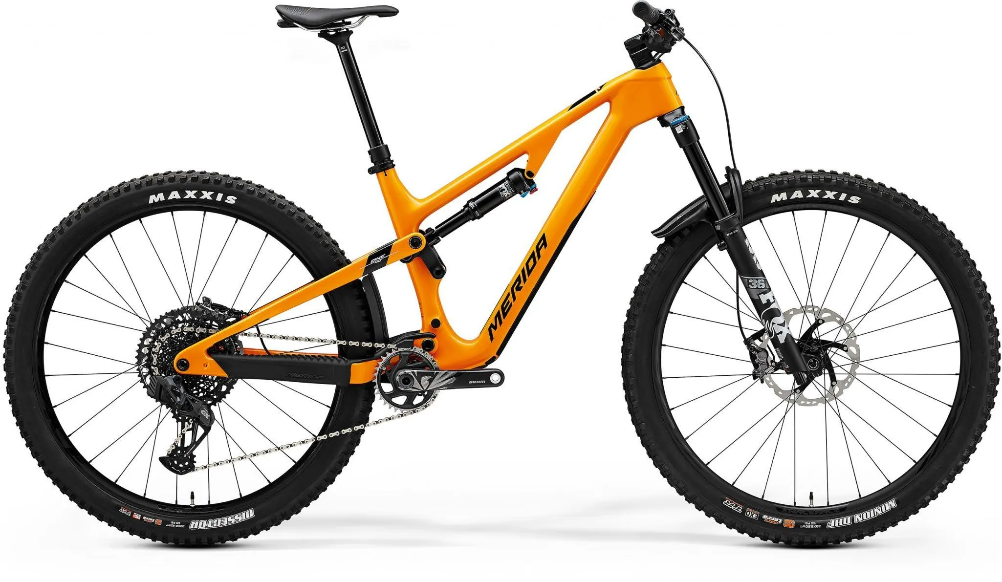 MTB Merida ONE-FORTY 8000 orange/svart - Trail - Mountainbikes (MTB ...