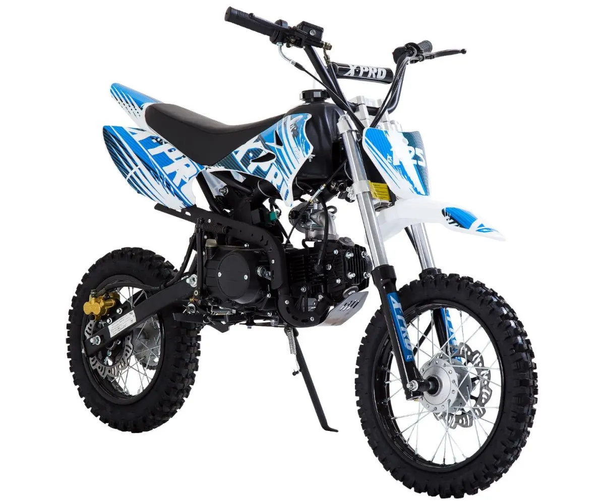 Mini Dirtbike X-Pro FX 125cc blue - Elmoped barn - Elmoped - Fordon