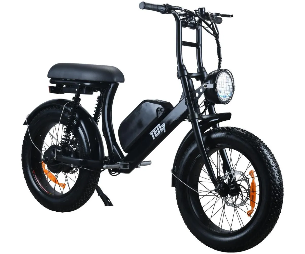 Elscooter Ten7 Bullet matt-black - Fordon