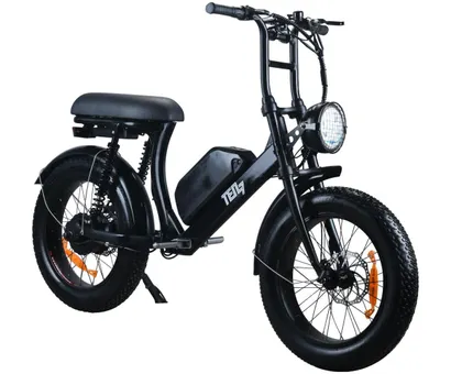 Elscooter Ten7 Bullet matt-black - Fordon