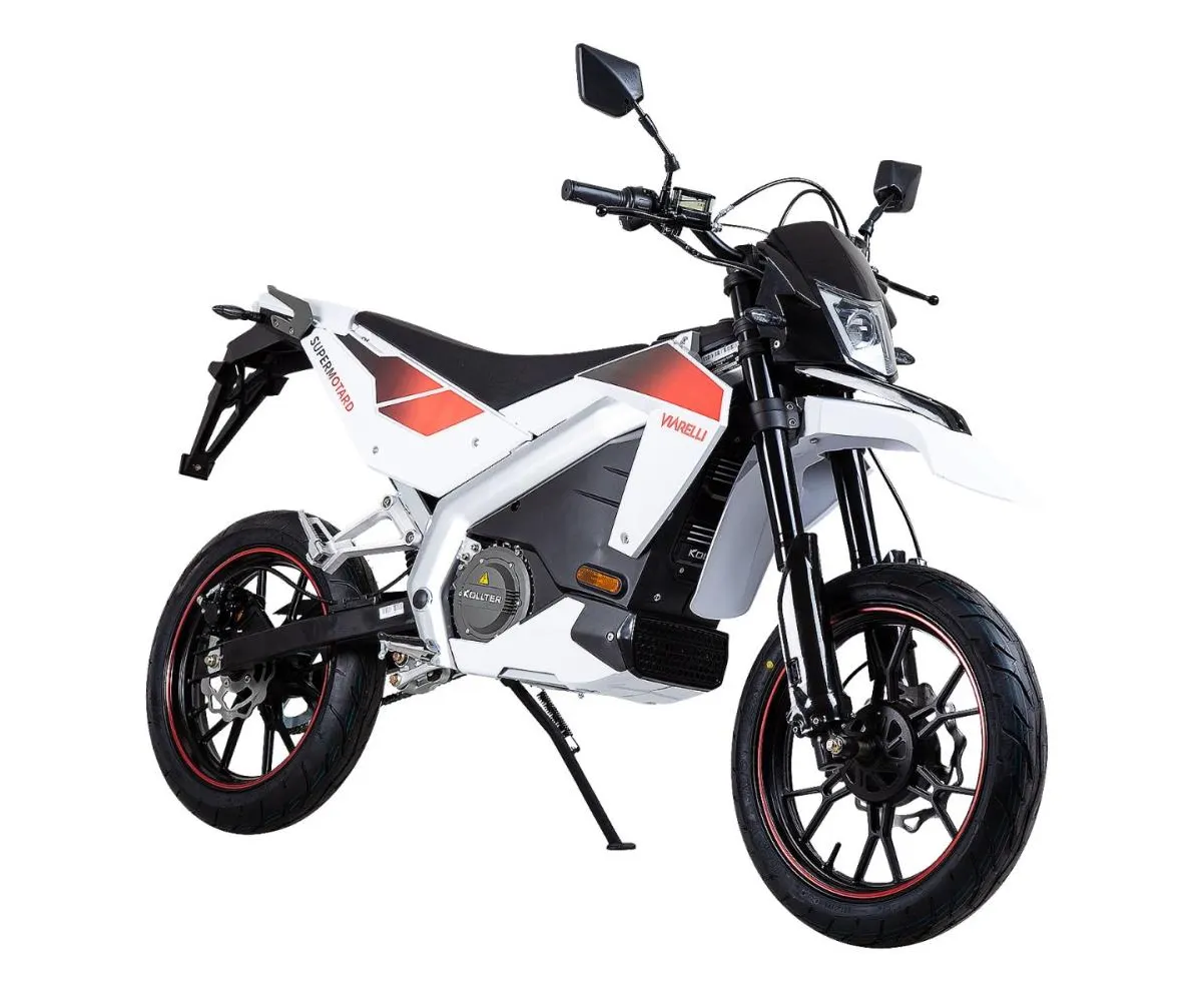Elmoped Viarelli Supermotard 45km/h (Euro 5 klass 1 moped) white - Fordon